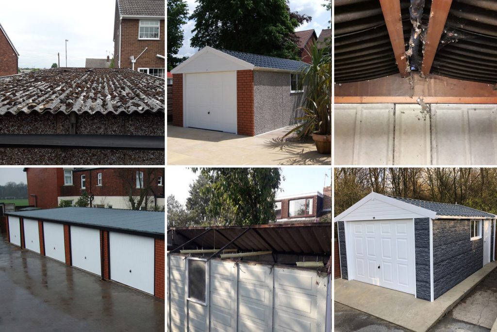 Replacement Garage Roofs - Hanson Garages Refurbishments